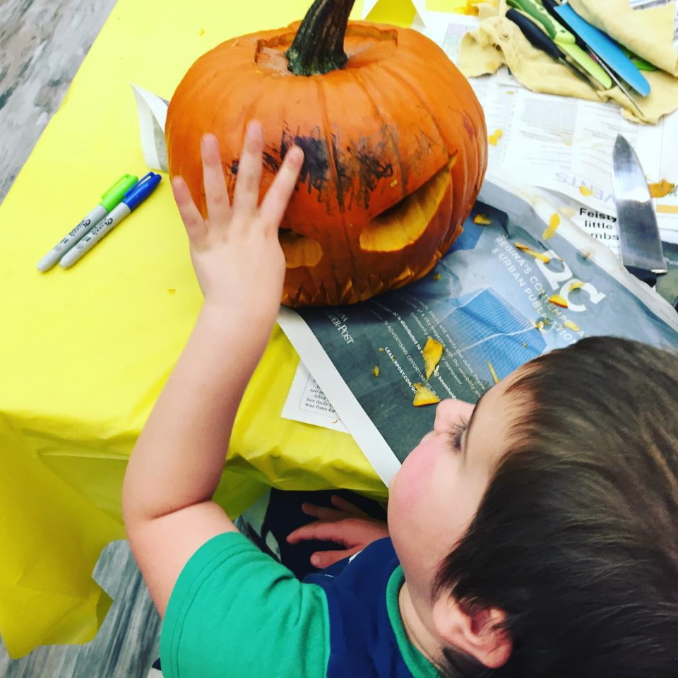 Why make a mess at home when you can carve your pumpkins at the Weyburn ...