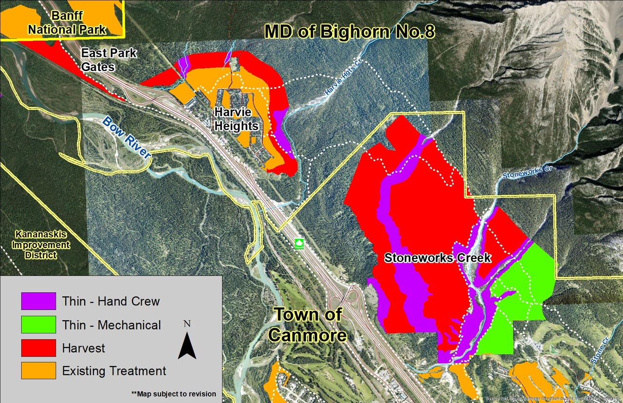 Fireguard construction in Bow Valley: How will it impact your favourite ...