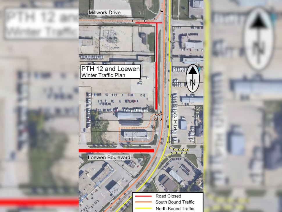 Traffic management changing along Highway 12 Loewen Boulevard starting ...