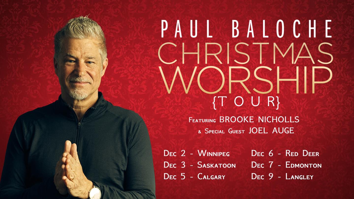 Celebrate Christmas in worship with the Paul Baloche Christmas Tour ...