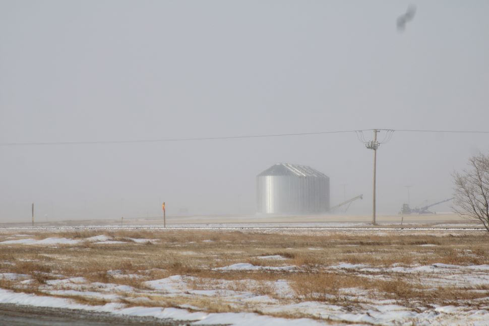 Hazy conditions ahead of snow reduced visibility on highways around ...