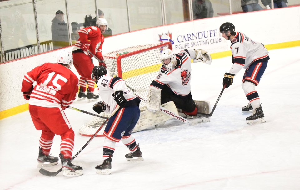 Senior hockey heats up the weekend despite the winter storm ...