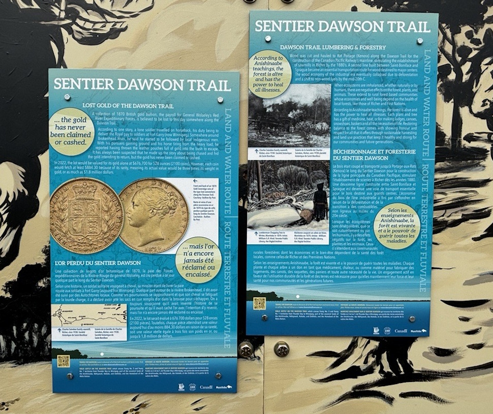 Explore the Dawson Trail’s 15 trail markers and their stories ...