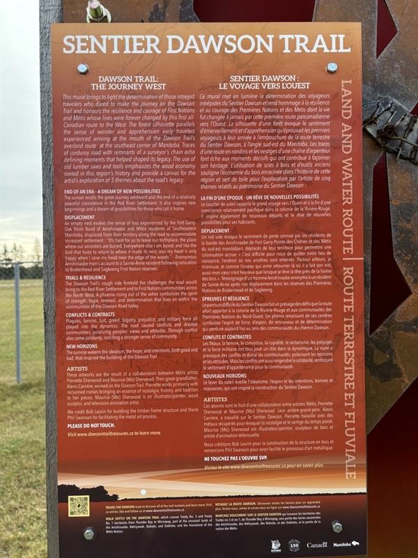 Explore the Dawson Trail’s 15 trail markers and their stories ...