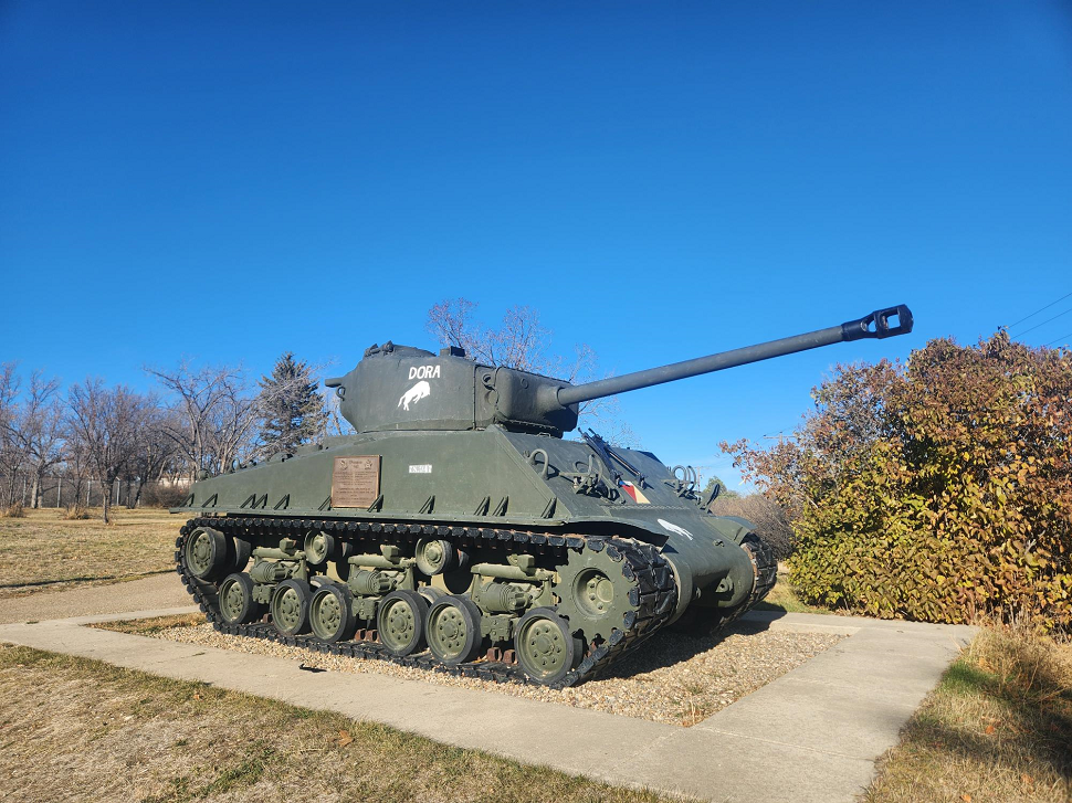 Under the Hood of Dora, an M4A2 Sherman Tank - SwiftCurrentOnline.com ...