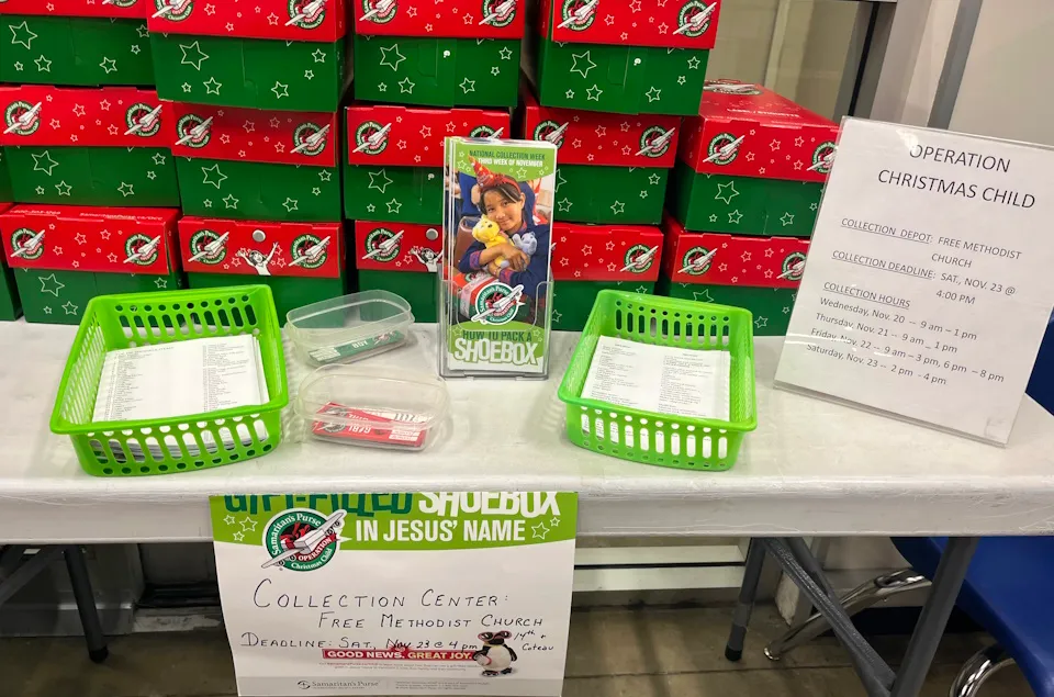 Pack a shoebox, make a difference: Operation Christmas Child underway ...