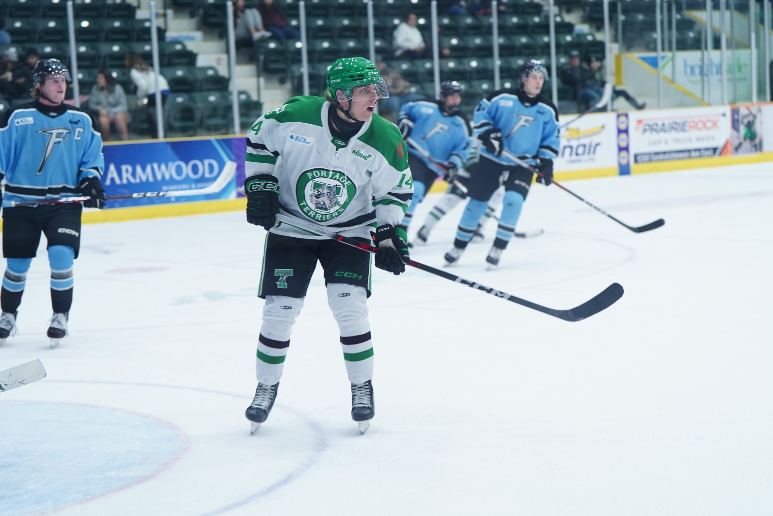 Terriers' six-game win streak on the line against Oil Capitals ...