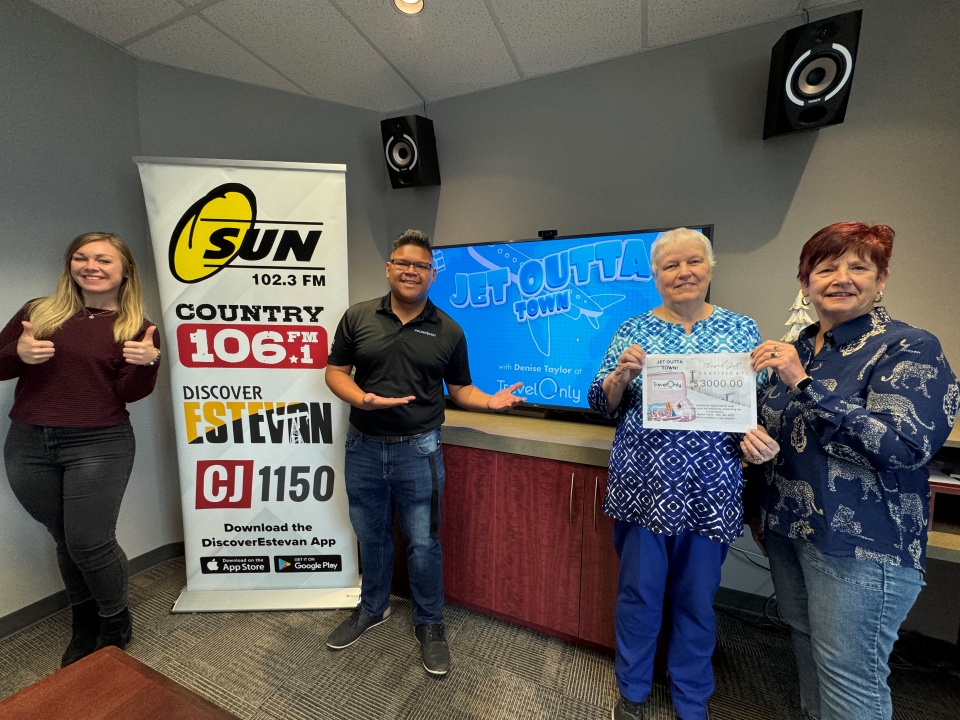 Bev gets to JET OUTTA TOWN with a $3000 travel voucher ...