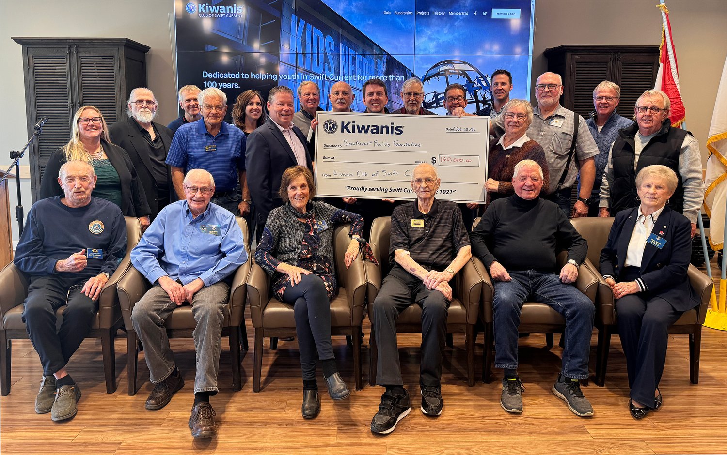 Kiwanis Gala makes massive donation to Southwest Facility Foundation ...