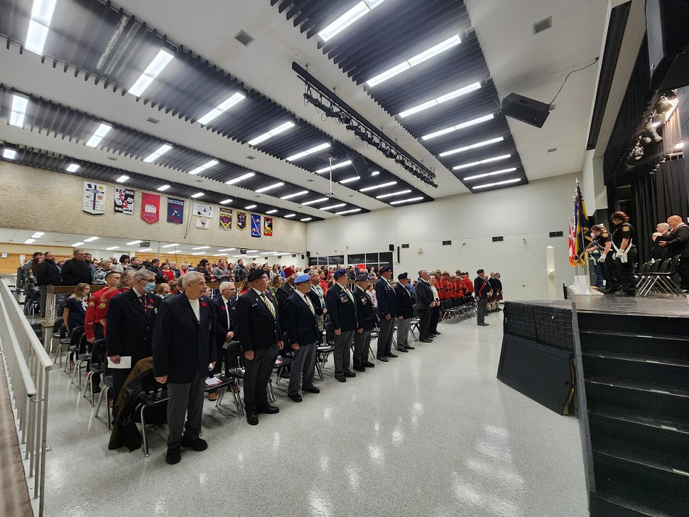 Remembering the silence at the end with the SCCHS service ...