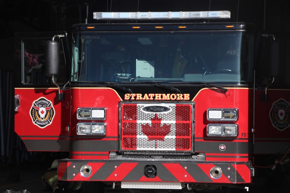How many homes in Strathmore were inspected during Fire Prevention ...