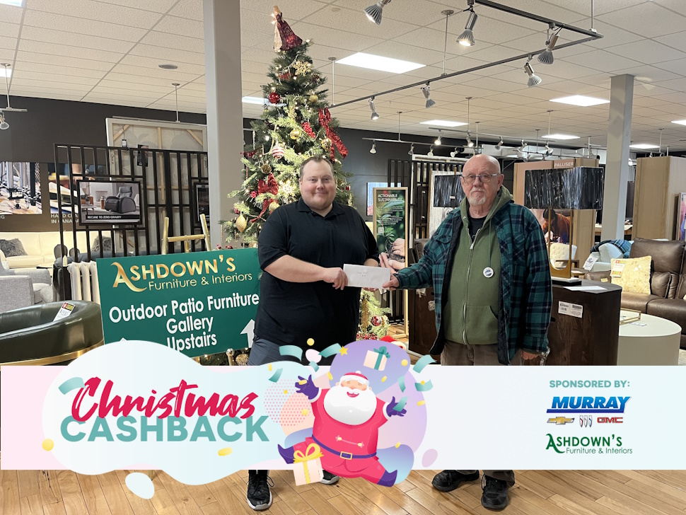 $335 to Wayne Cameron for Christmas Cashback! - DiscoverMooseJaw.com ...