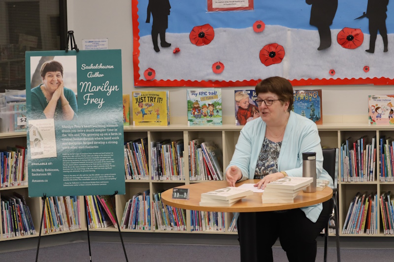 Marilyn Frey brings warmth and humour of times gone by in her new book ...