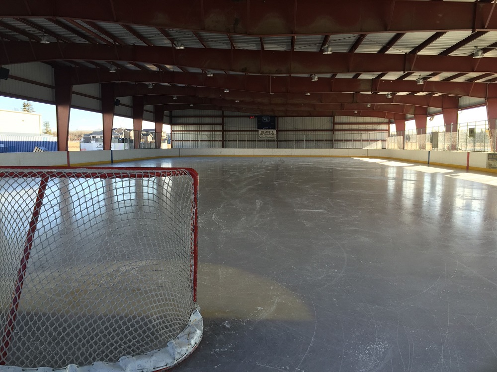 The Scott Seaman Sports rink in Diamond Valley is temporarily closed ...