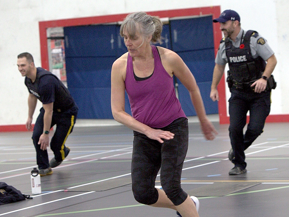 WATCH/GALLERY: Sweat pours to honour vets, first responders ...