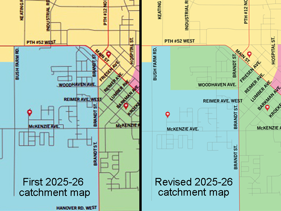 HSD amends new Steinbach early years catchment map due to unexpected ...