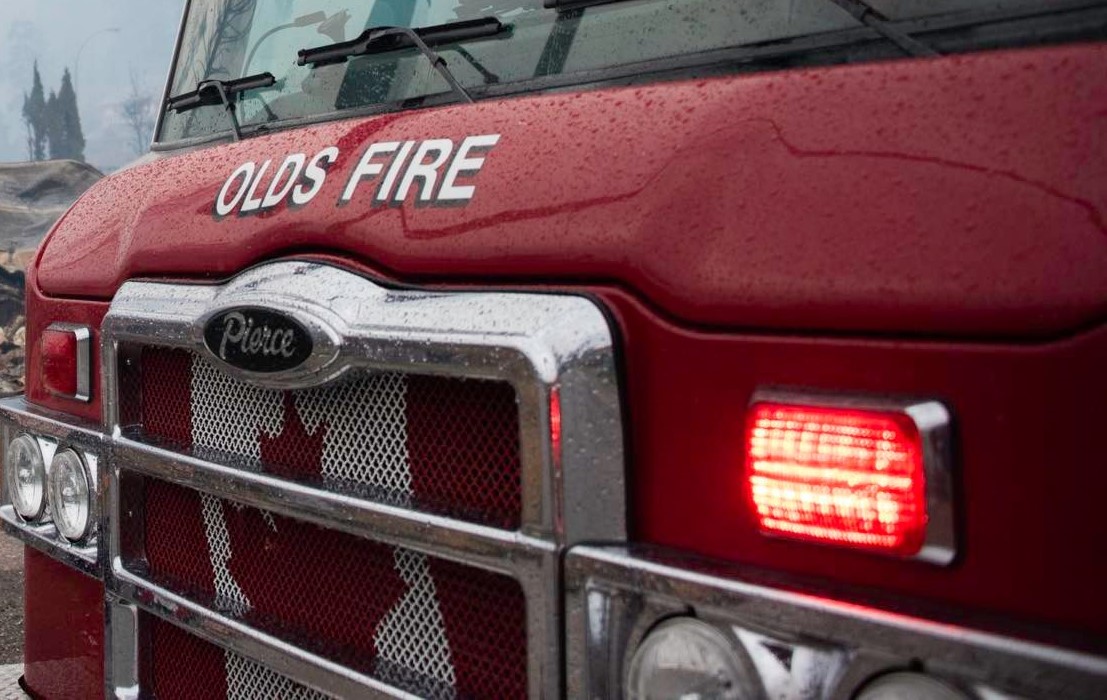 Olds Fire Department responds to fatal residential fire ...