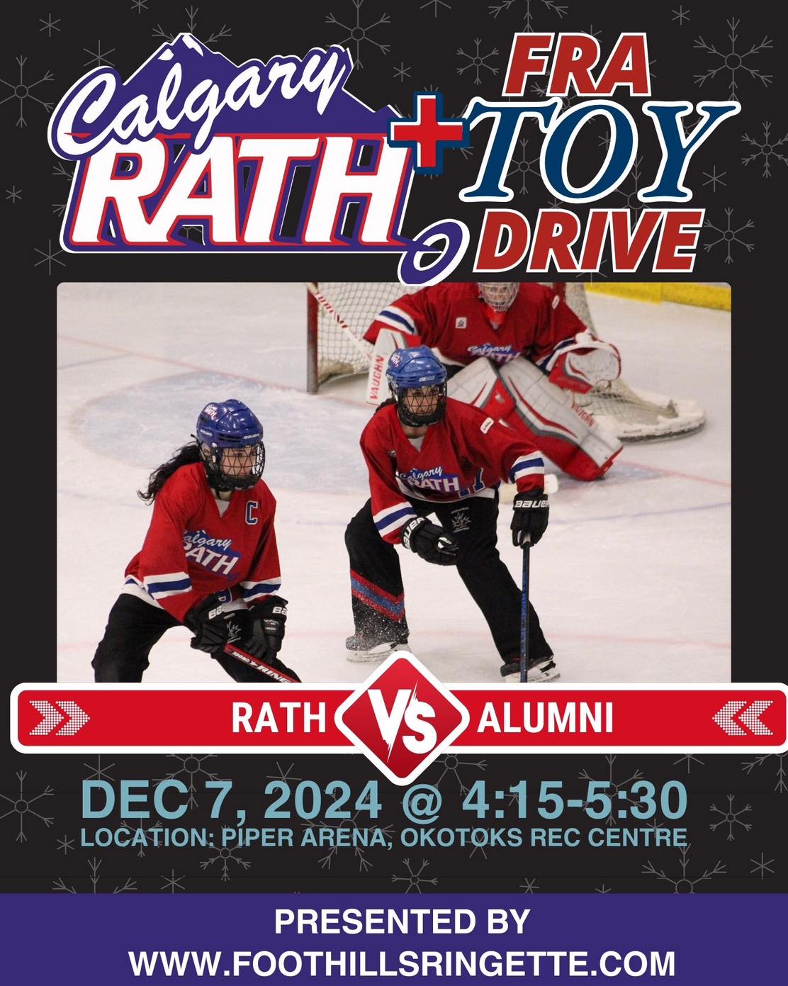 Calgary Rath playing at Piper arena for a Toy Drive - OkotoksOnline.com ...
