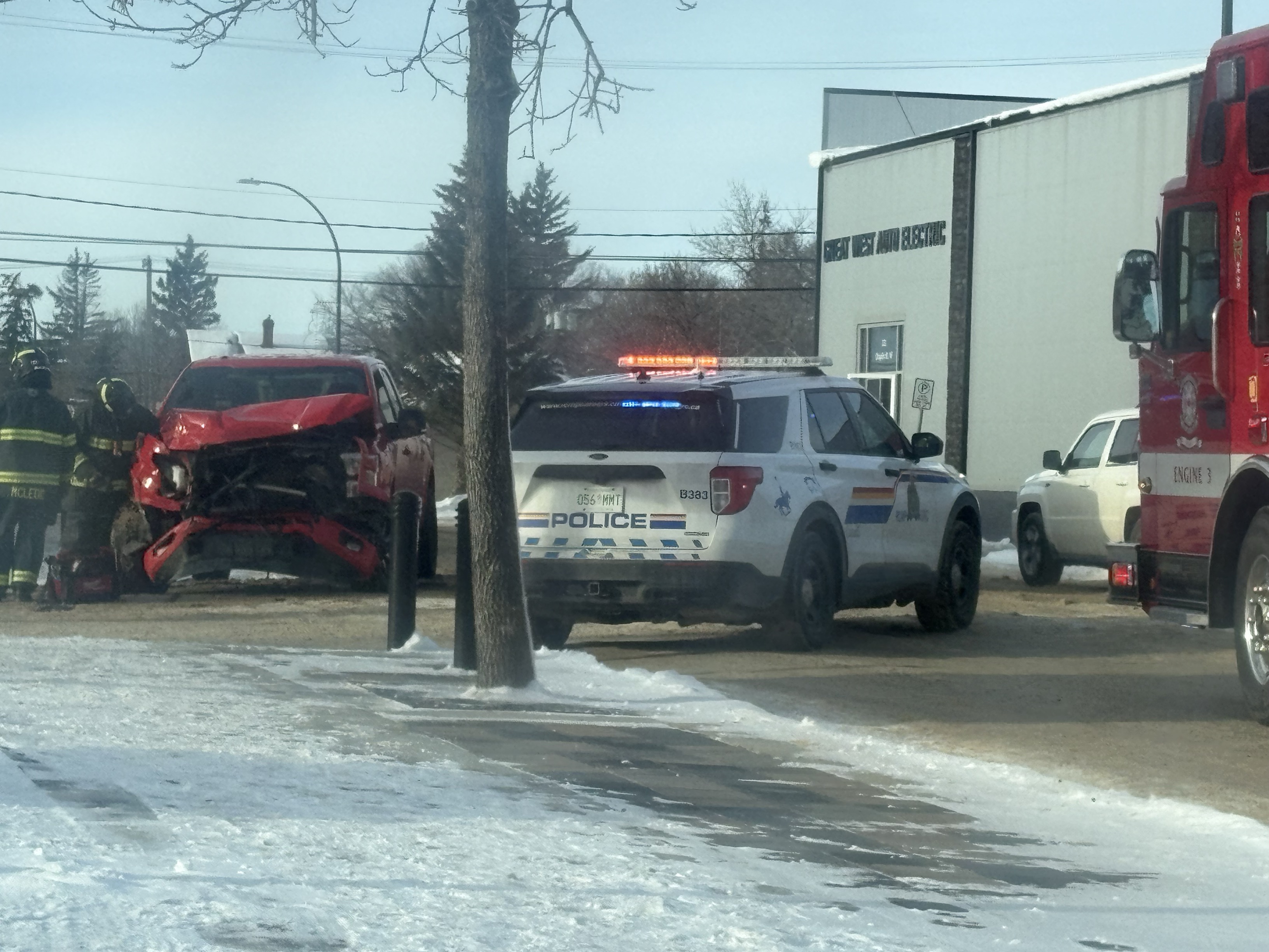 Scene now clear after collision on Chaplin in downtown Swift Current ...