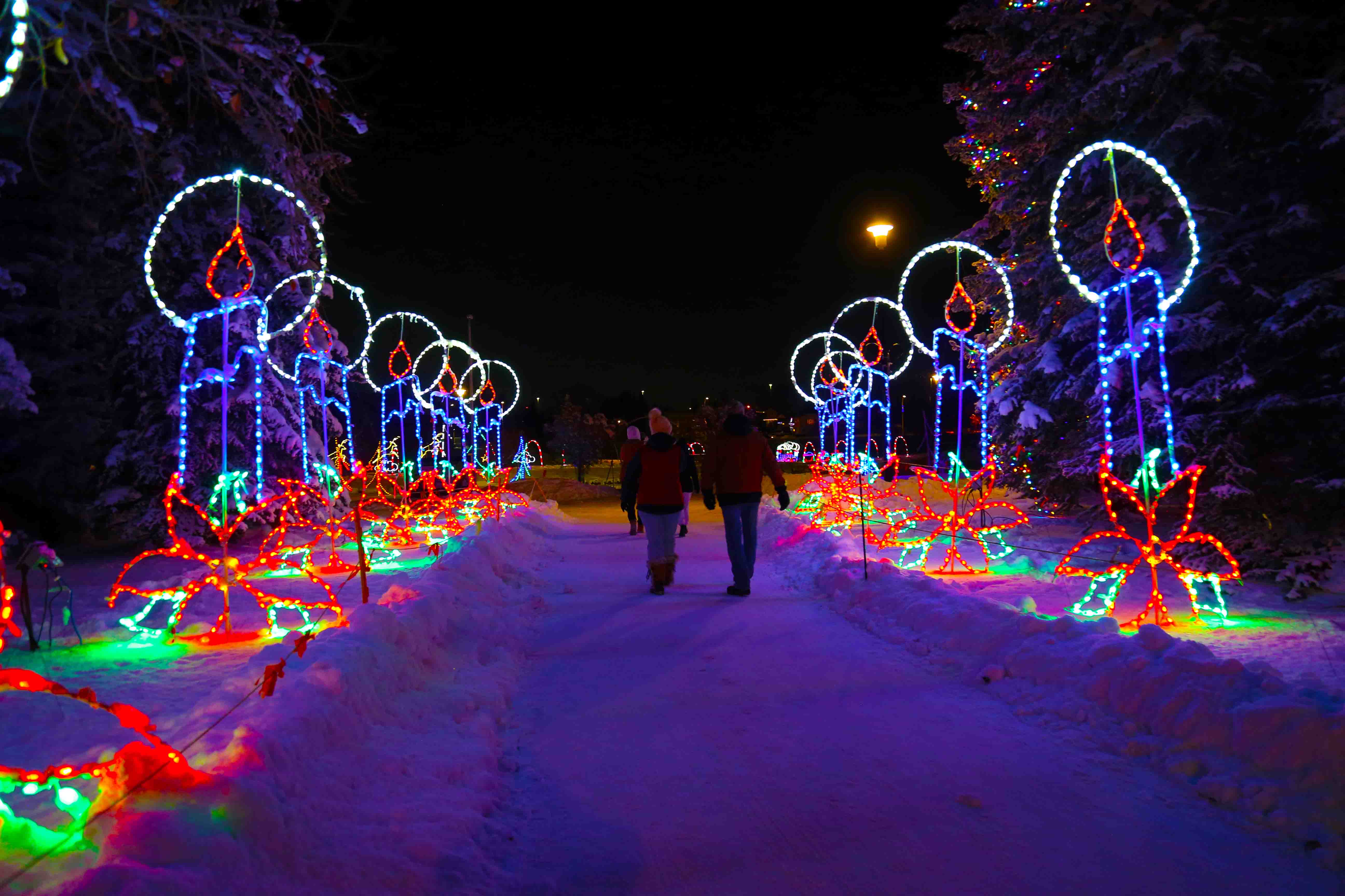 Watch / Gallery: All is bright: Airdrie’s Festival of Lights dazzles ...