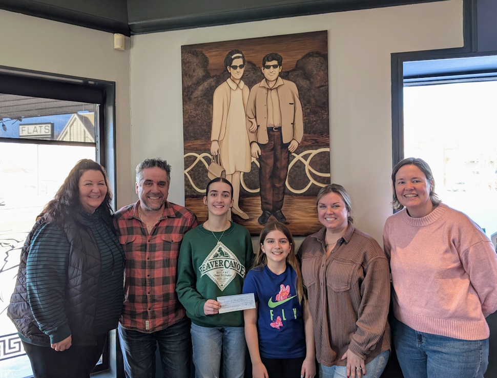 Mad Greek Restaurant donates $1,320 to local charity Hunger in Moose ...