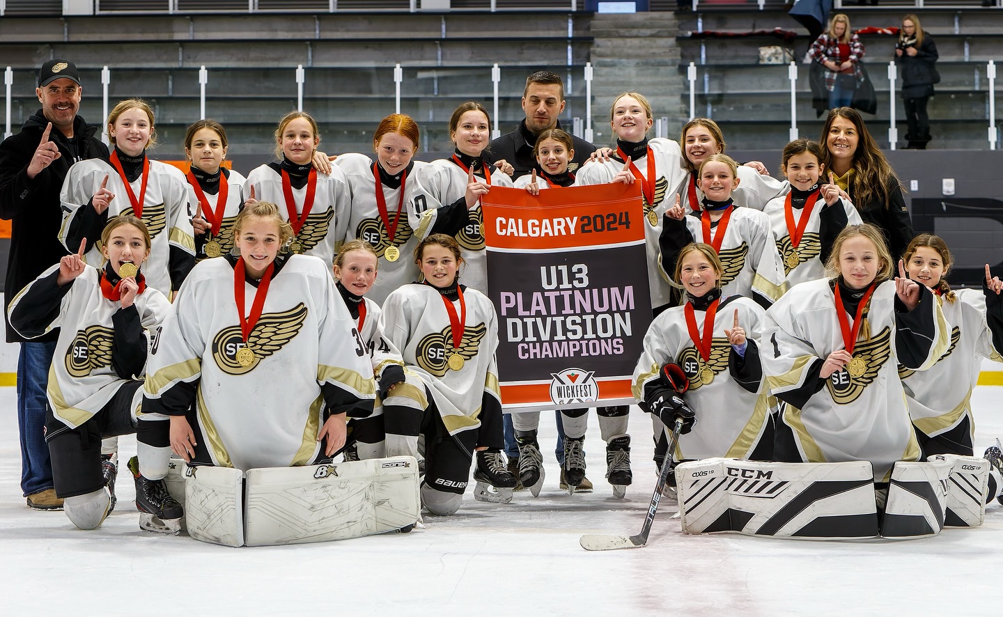 U13 AA, U18 AA Gold Wings dominate competition in Calgary and North ...