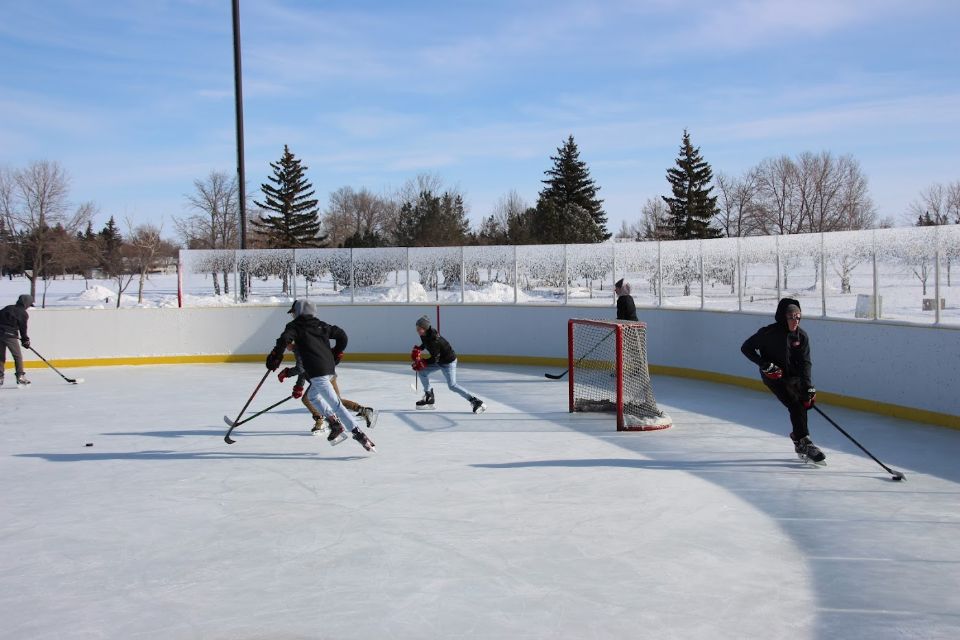 City crews work to prepare outdoor rink for unique event ...