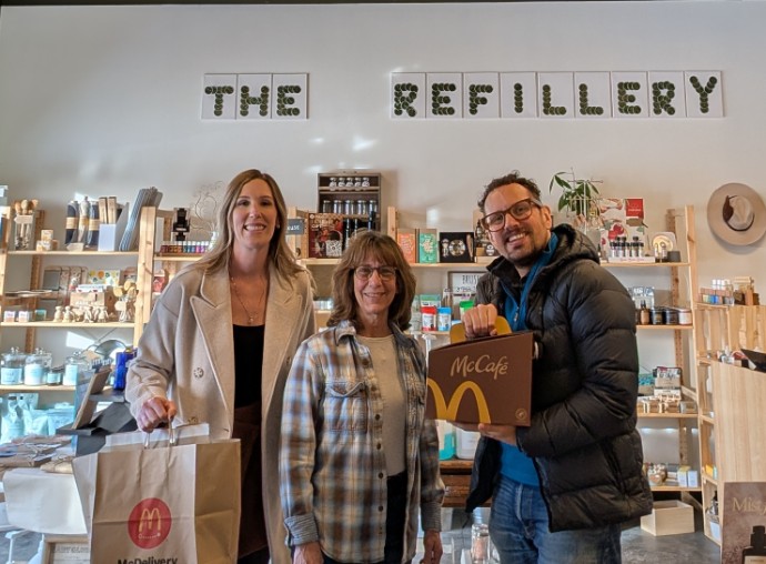 The Refillery gets topped up with the McCafe Coffee Break - CochraneNow ...