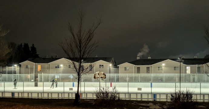 Grab your skates! Tim Bannister Memorial Outdoor Rink now open ...