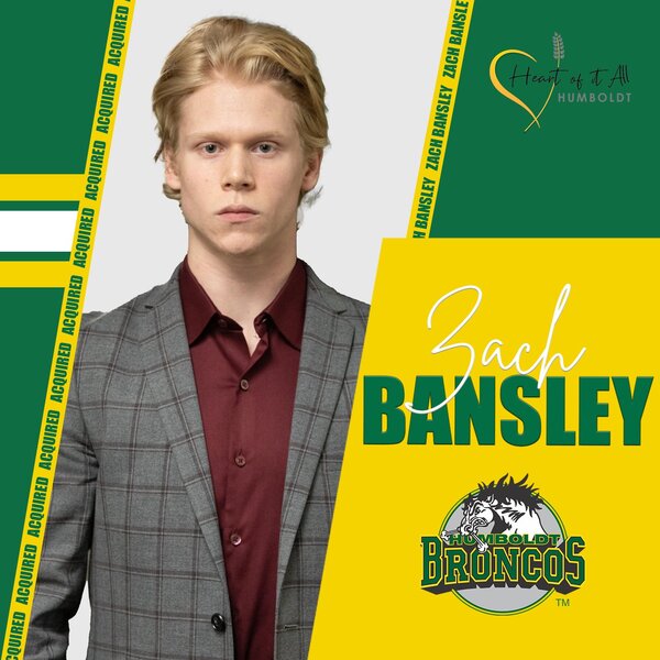 Broncos acquire F Zach Bansley from Drayton Valley in exchange for F ...