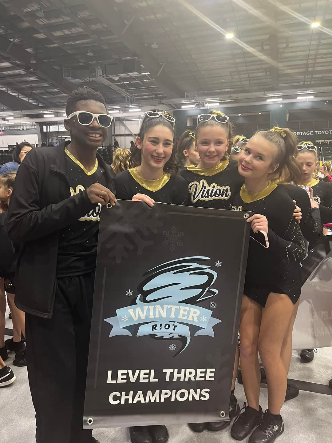 Cheer competition was a riot as teens take over Stride Place ...