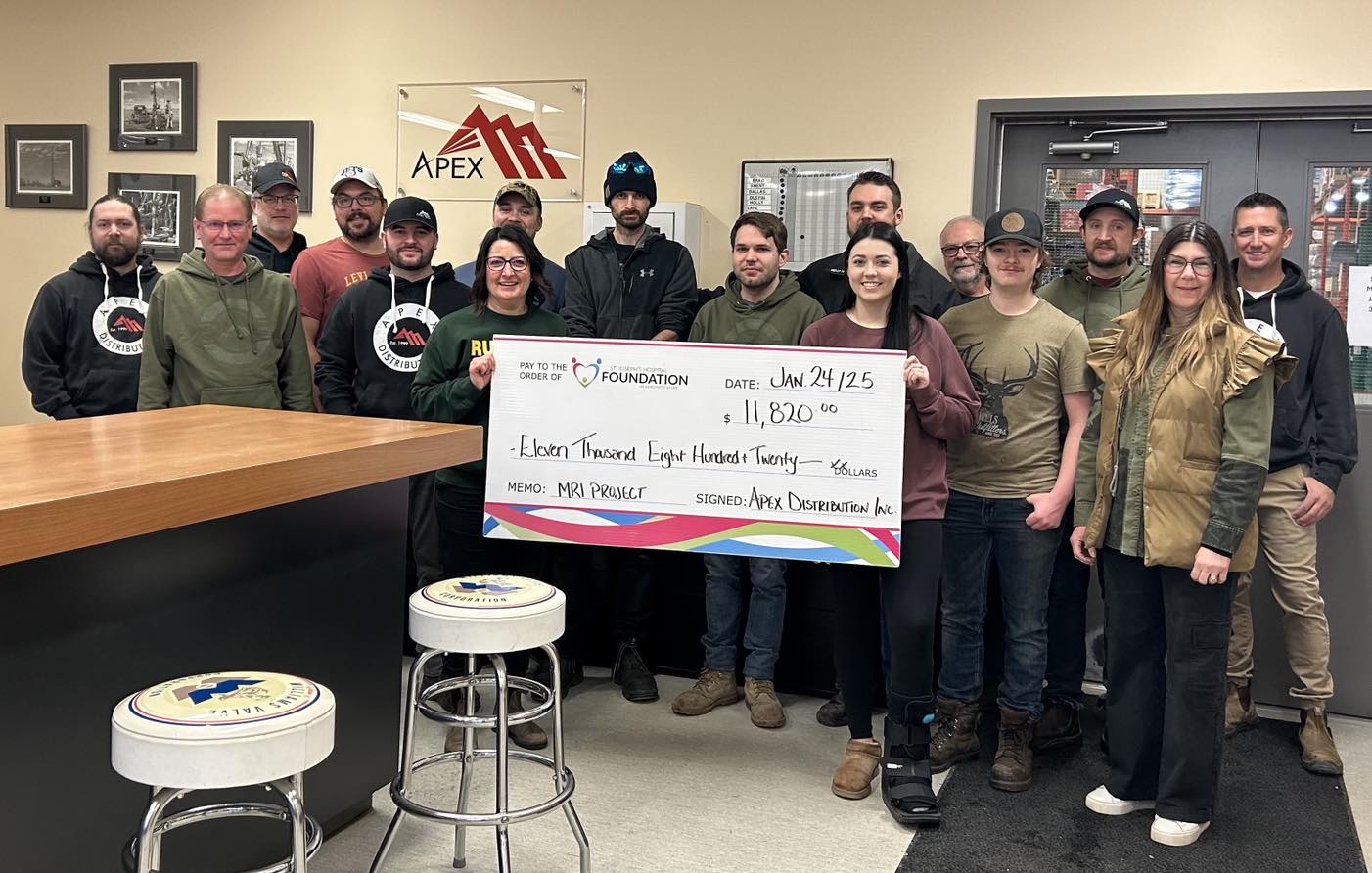 MRI fundraiser has finish in sight as 2025 sees success with community ...