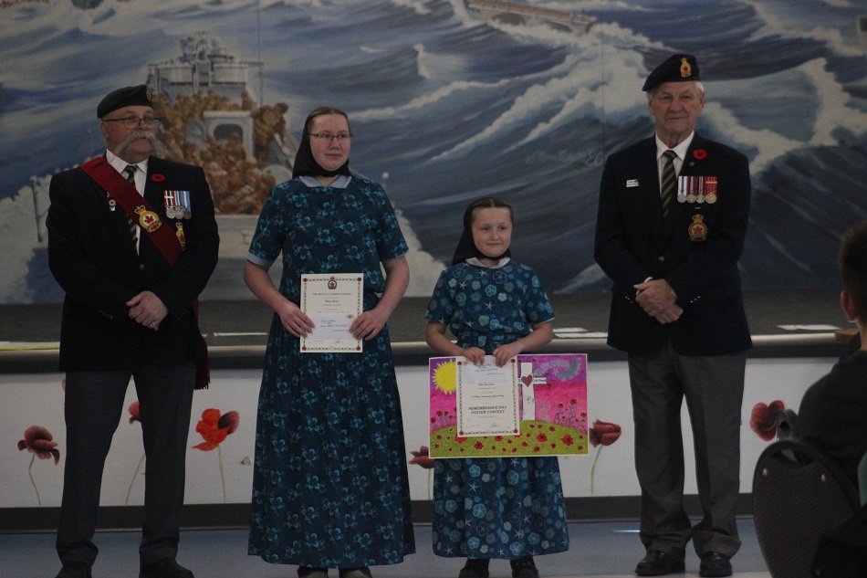 Strathmore Legion awards students for Remembrance Day art ...