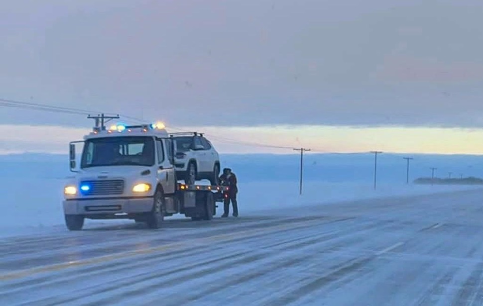 Sunshine to snow squalls: Whiteout conditions catch drivers off guard ...