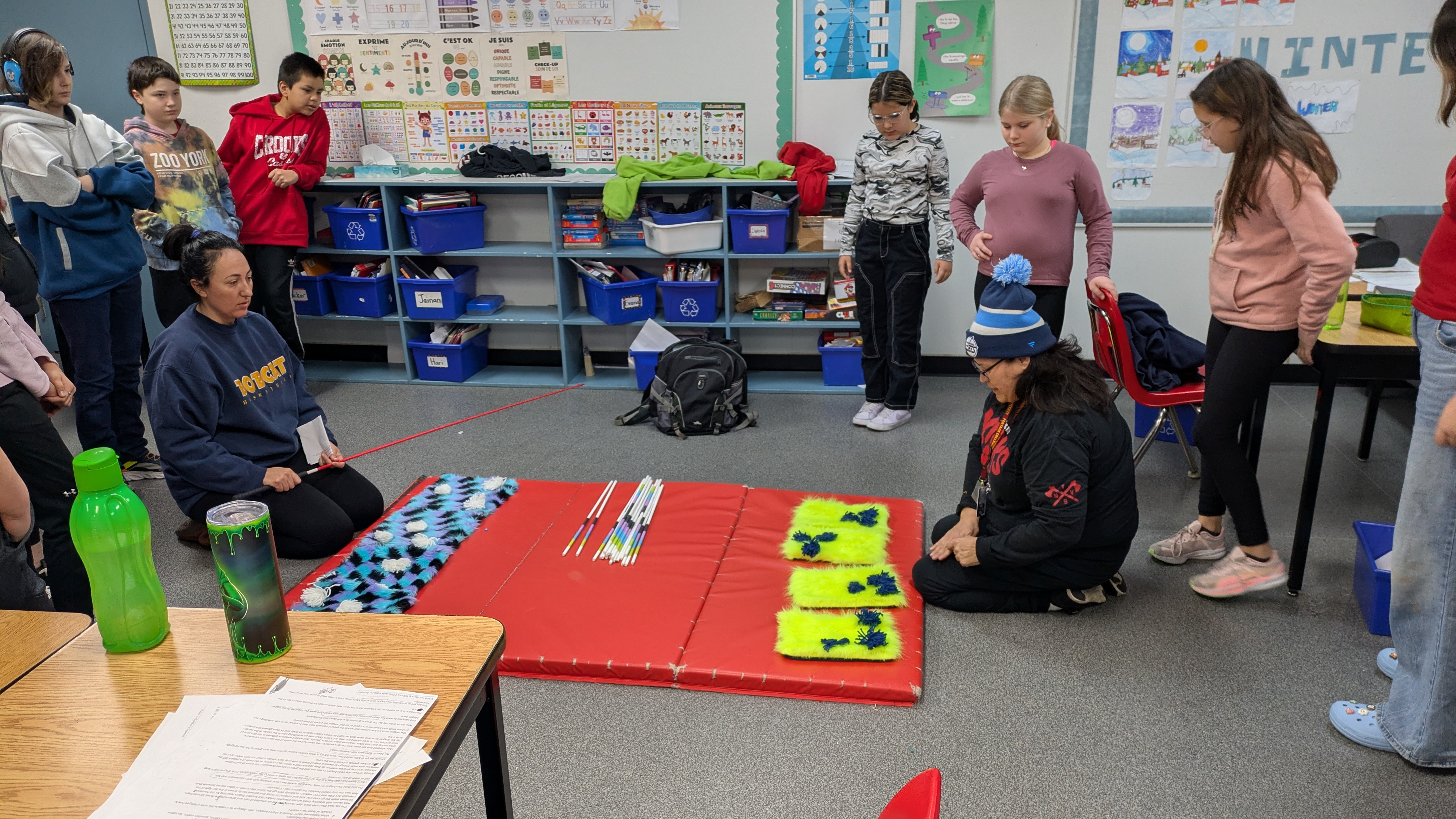 Cultural Heritage comes alive at Crescentview school with Moccasin Game ...