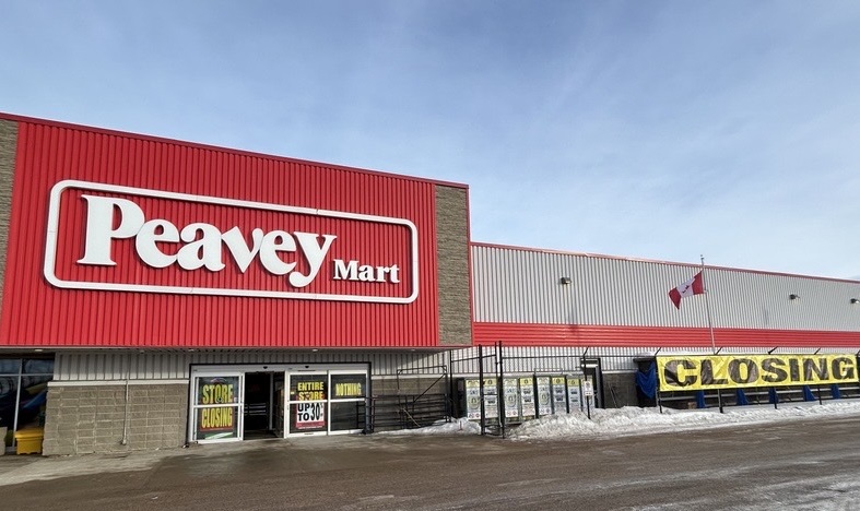 Peavey Mart closing Canadian stores, including the Kindersley location ...