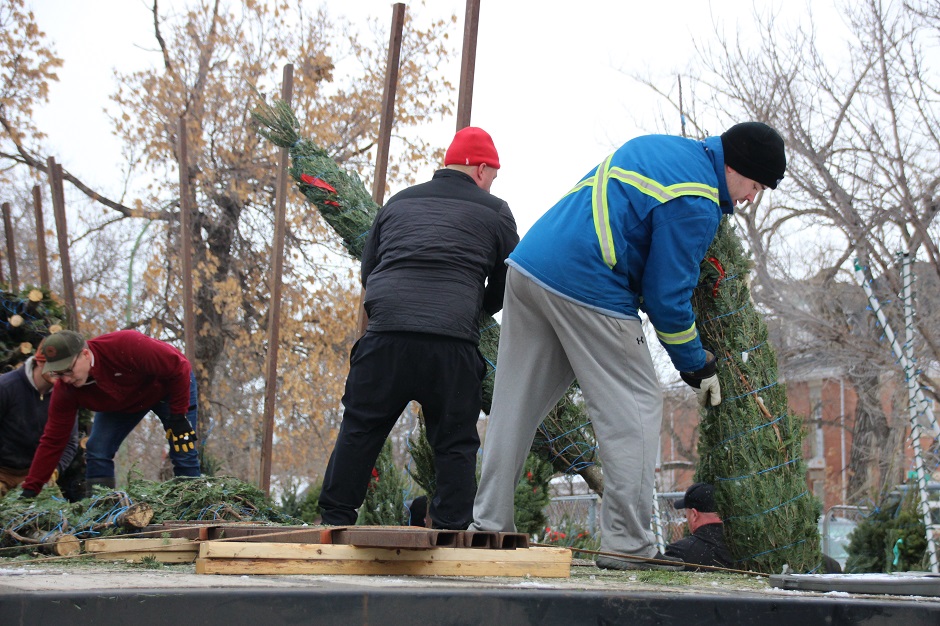 Keeping with tradition, providing a service to the community: tree ...