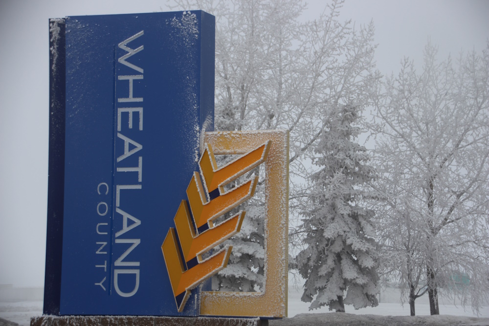 Wheatland County unveils fresh new signage at municipal office building ...