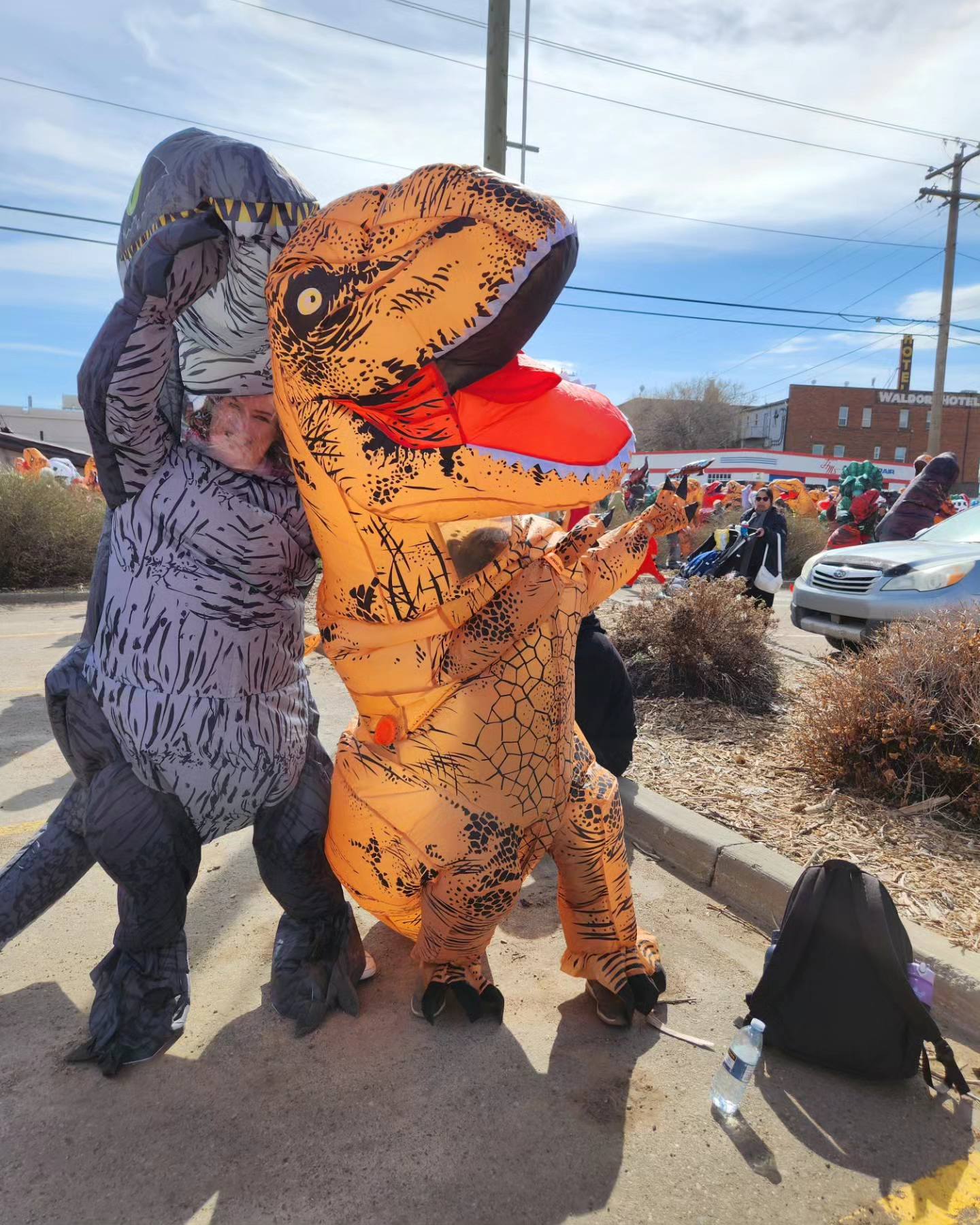 Why Drumheller should have won the dinosaur costume record over West ...