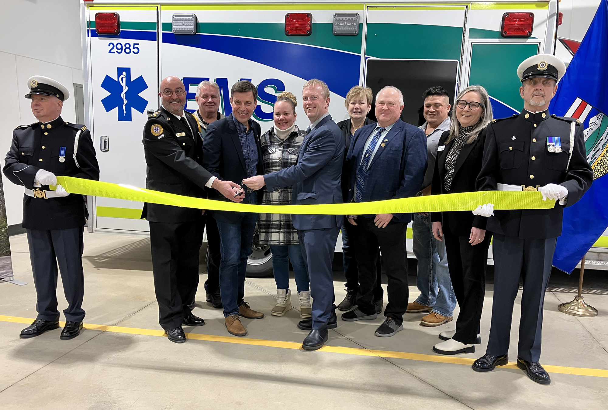New EMS station officially opens in Valleyview - ReachFM: Peace Country ...