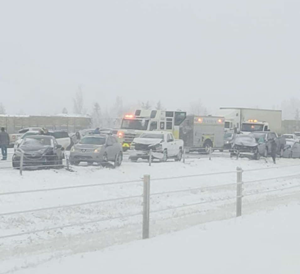 Airdrie Fire Department on QEII pileup: 'We used every city resource ...