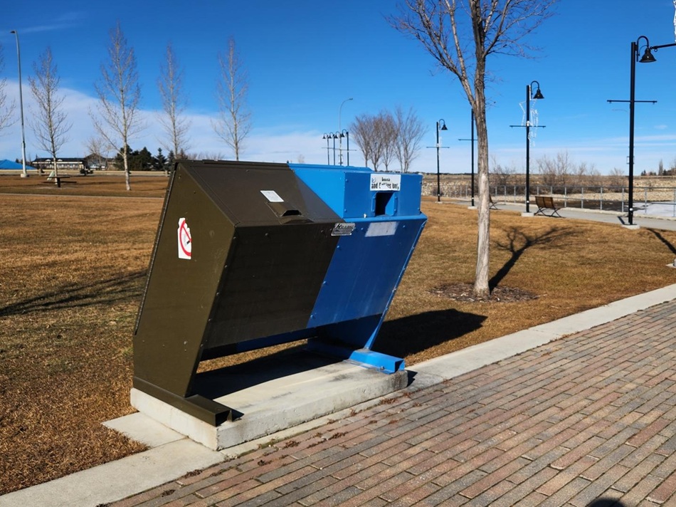 Chestermere warns residents about dumping in public garbage bins ...