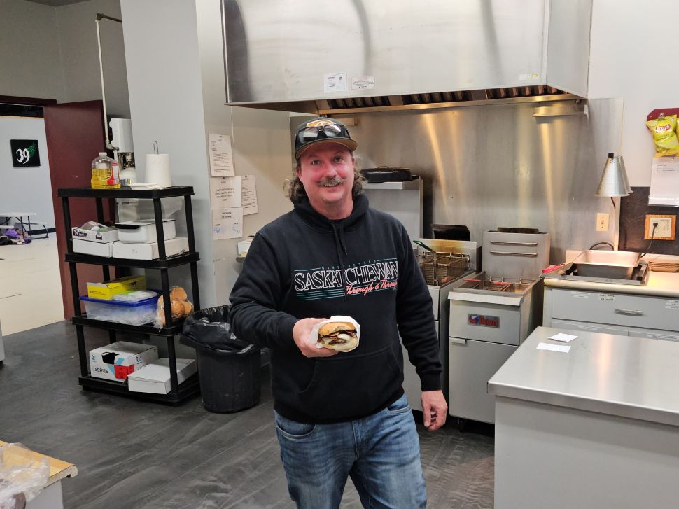 Can Cabri's "Billy Burger" take the rink burger title ...
