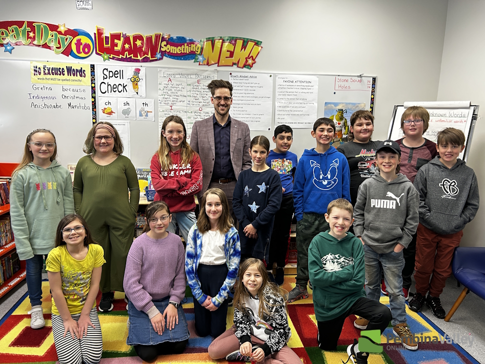 Celebrating Mrs. Hildebrand's grade 5 class in Gretna ...