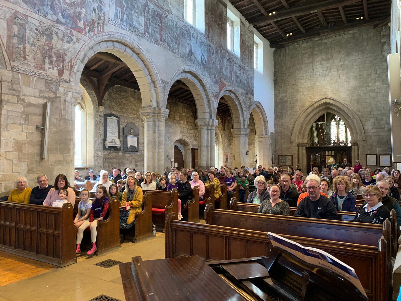 Church in England hoping to preserve rare 500-year old wall paintings ...