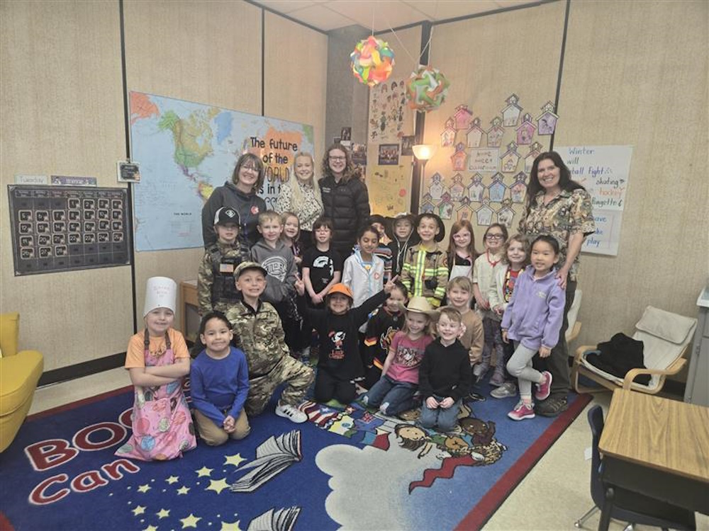 Classroom of the Month visit's APES school! - DiscoverWeyburn.com ...