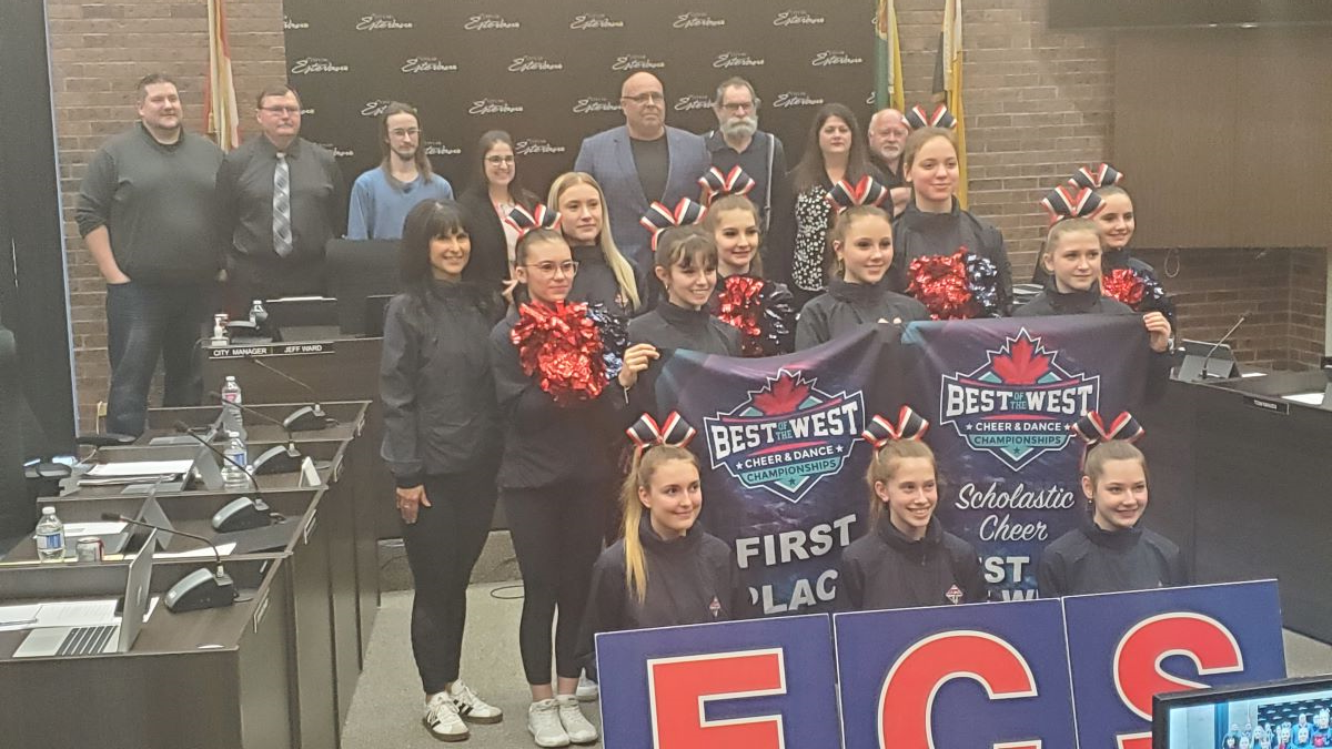 ECS cheer squad celebrated and council meeting following big victory - DiscoverEstevan.com ...