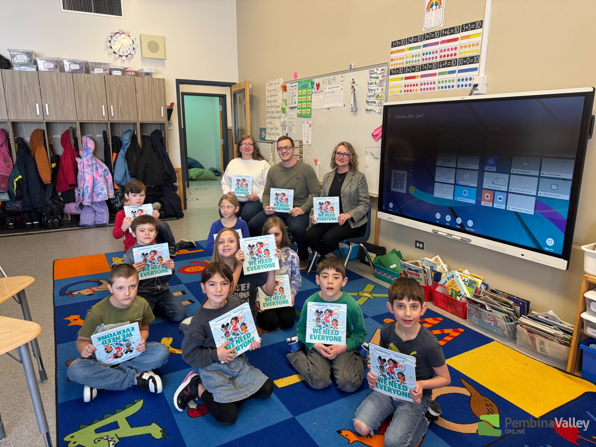 Gretna School was our first stop for I Love to Read Month ...