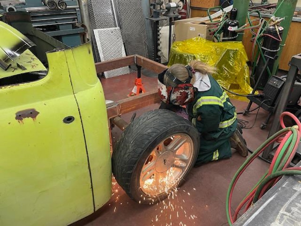 Rosetown students building a rat rod and a future in the trades ...