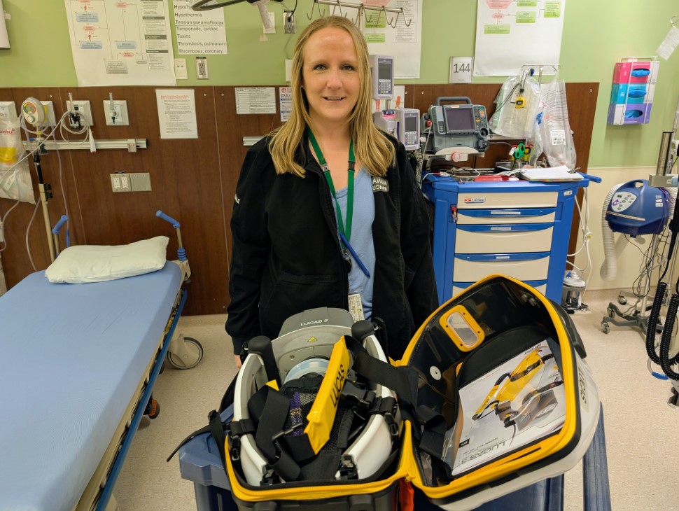 Dr. F.H. Wigmore Hospital receives automated LUCAS CPR device thanks to ...